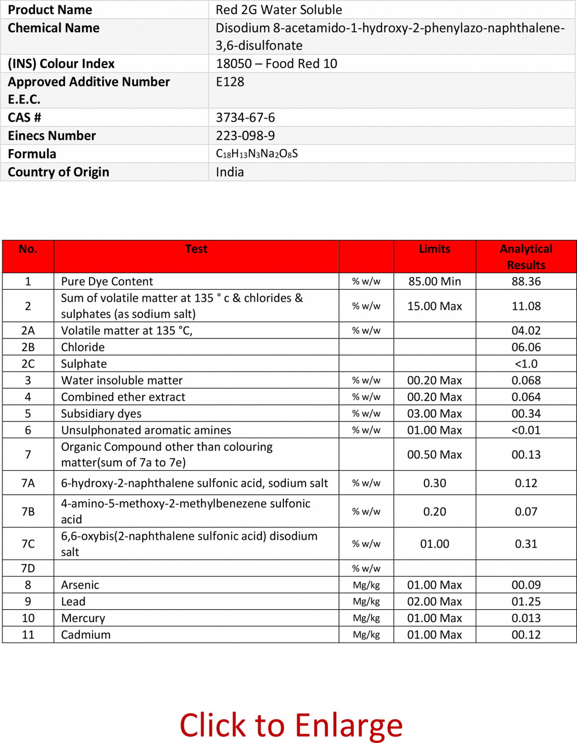 Red 2G – All Colour Supplies